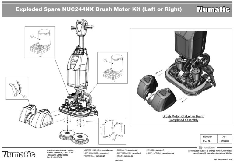 NUC244 NX Archives | Numatic Support
