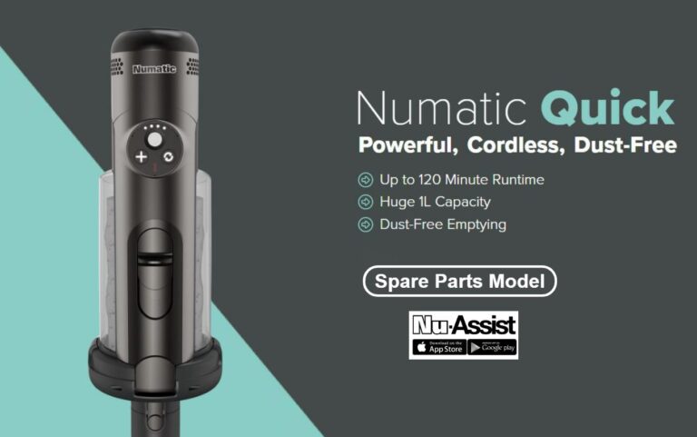 Numatic Quick Spare Parts Interactive Model - Numatic Support